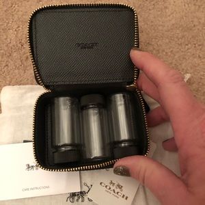 Coach | Bags | Coach Triple Pill Box Travel Case | Poshmark